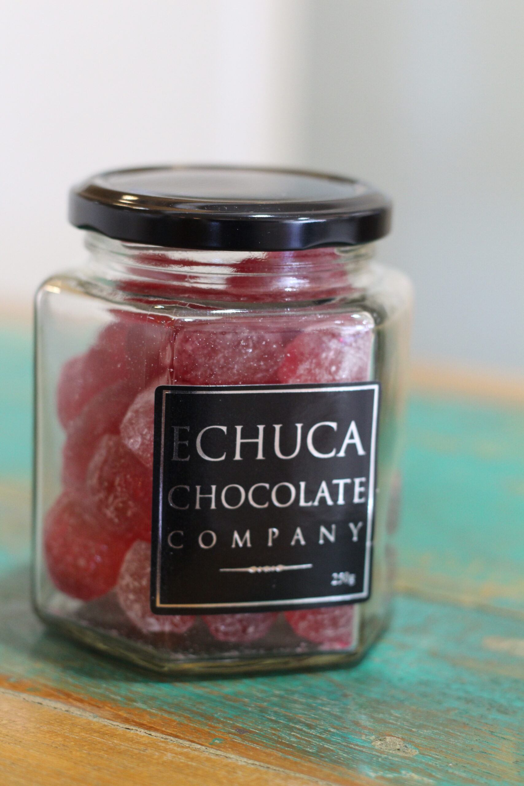 Old Fashioned Raspberry Drops 250g | Echuca Chocolate Company